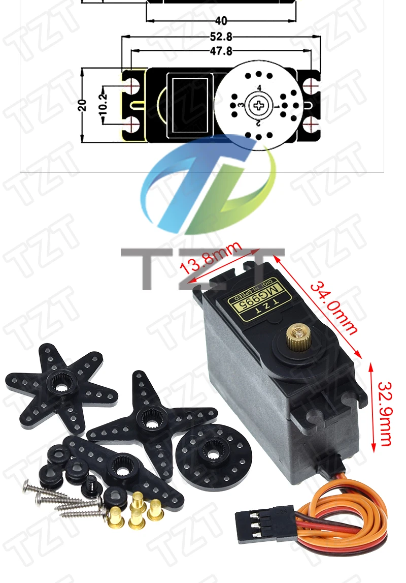 Сервопривод SG90 SG92R MG90S MG995 MG996R для Arduino UNO | AliExpress