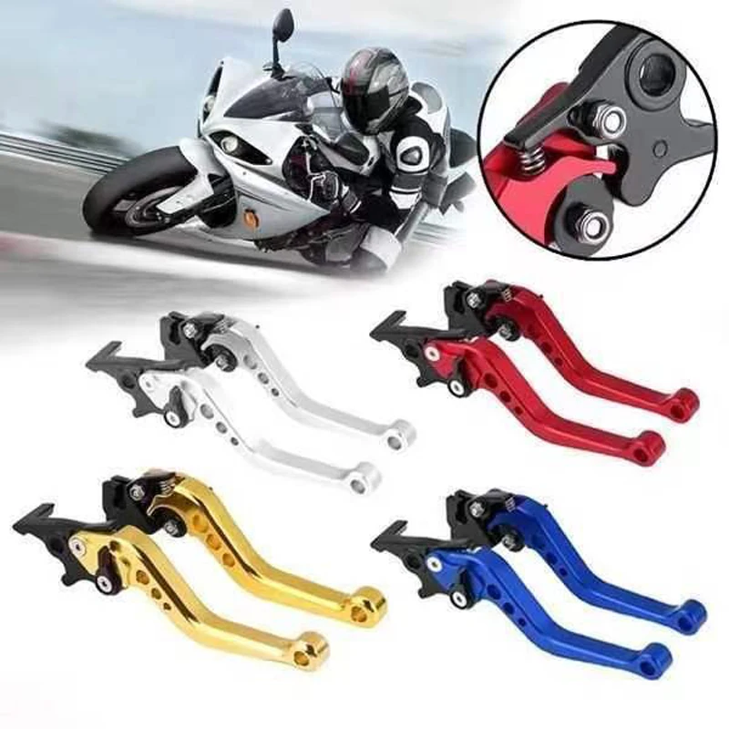 1-Pair-CNC-Motorcycle-Clutch-Drum-Brake-Lever-Handle-Universal-Fit-for ...