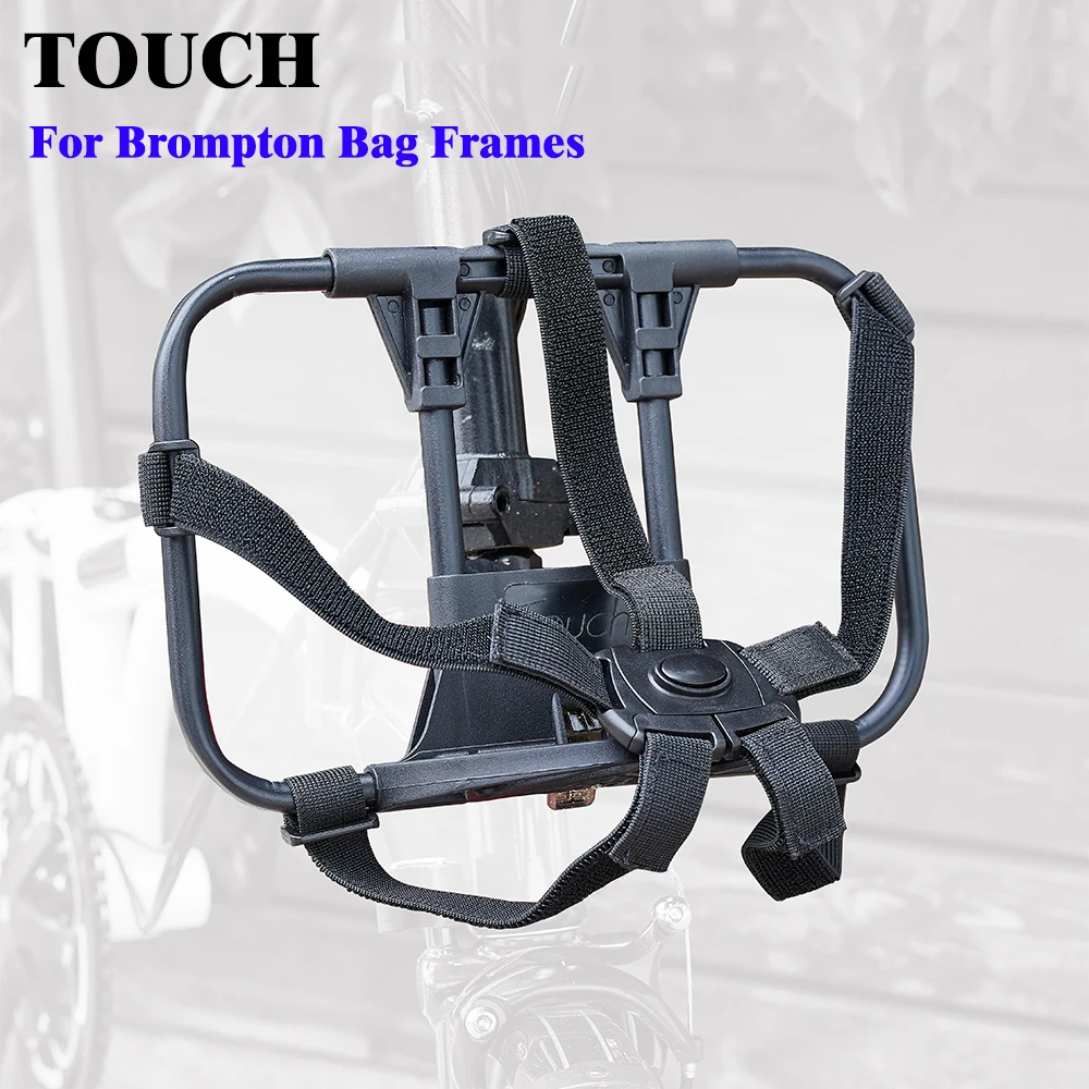 Touch-Bicycle-S-Bag-Alloy-Front-Rack-For-Brompton-Folding-Bike-Shoulder ...