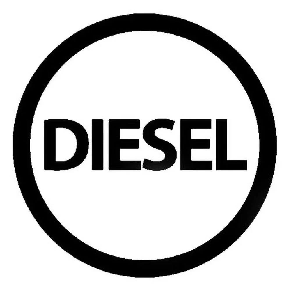 10CM Fashion DIESEL Vinyl High-quality Decal Car Accessories Stickers ...