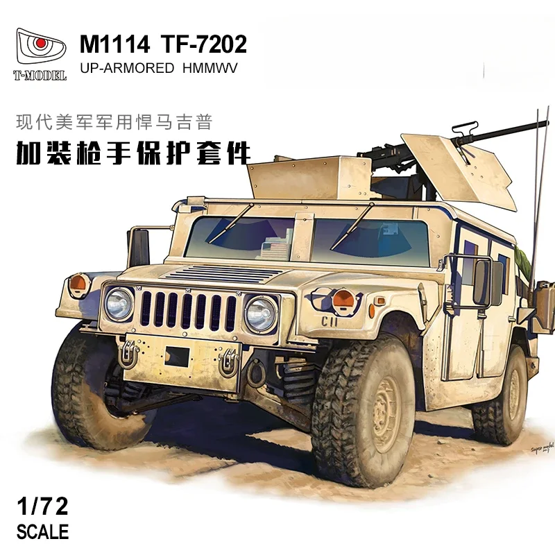 Kit de modelo de montaje en T 7202 HMMWV M1114, kit de protección ...