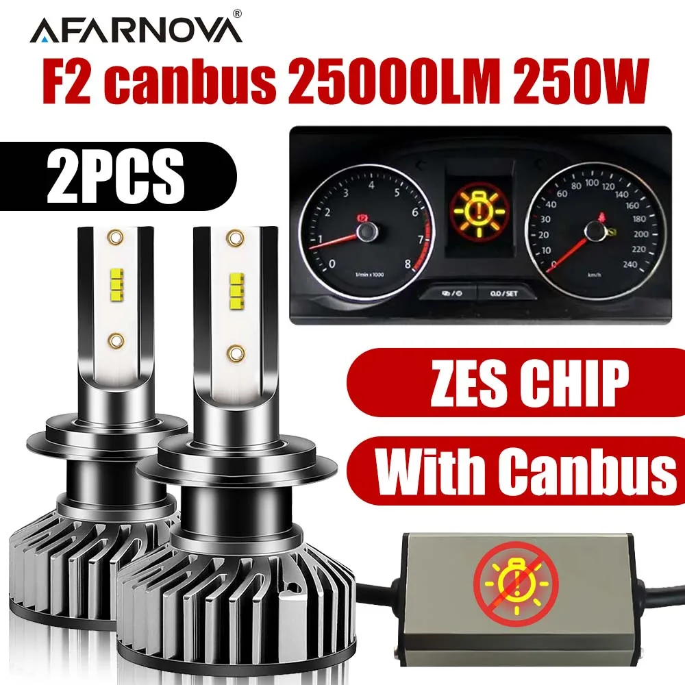 250W-25000LM-Led-Car-Headlight-Bulbs-6000K-12V-H1-H3-H7-9005-9006-Auto ...