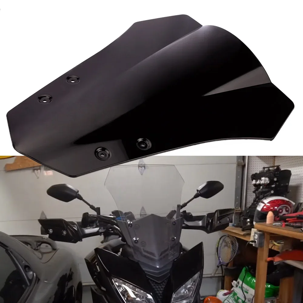 Motorcycle accessorie Double Bubble Windshield WindScreen Screen For ...