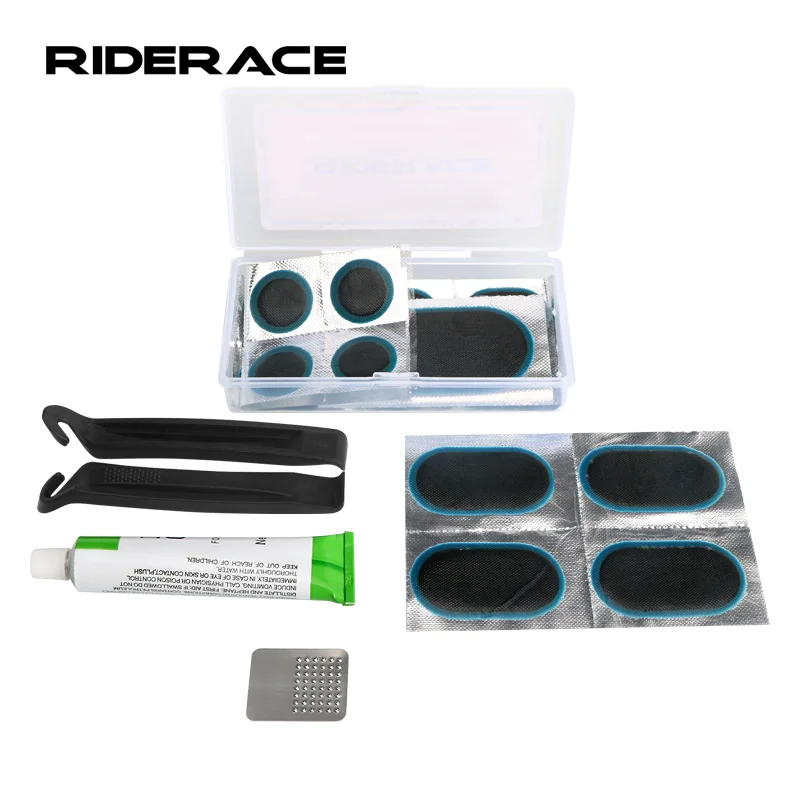 Rubber Bicycle Tire Repair Tool Set | Bicycle Inner Tube Repair Kit ...