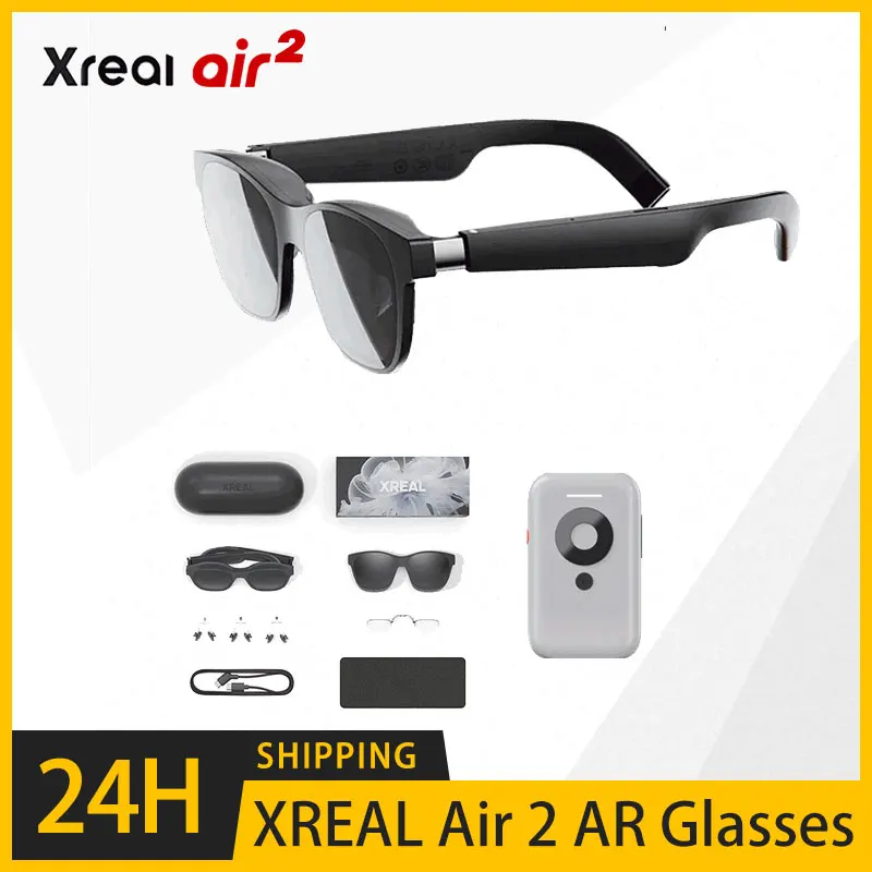XREAL-Air-2-Smart-AR-Glasses-330-Inch-Micro-OLED-Big-Screen-1080P-View ...