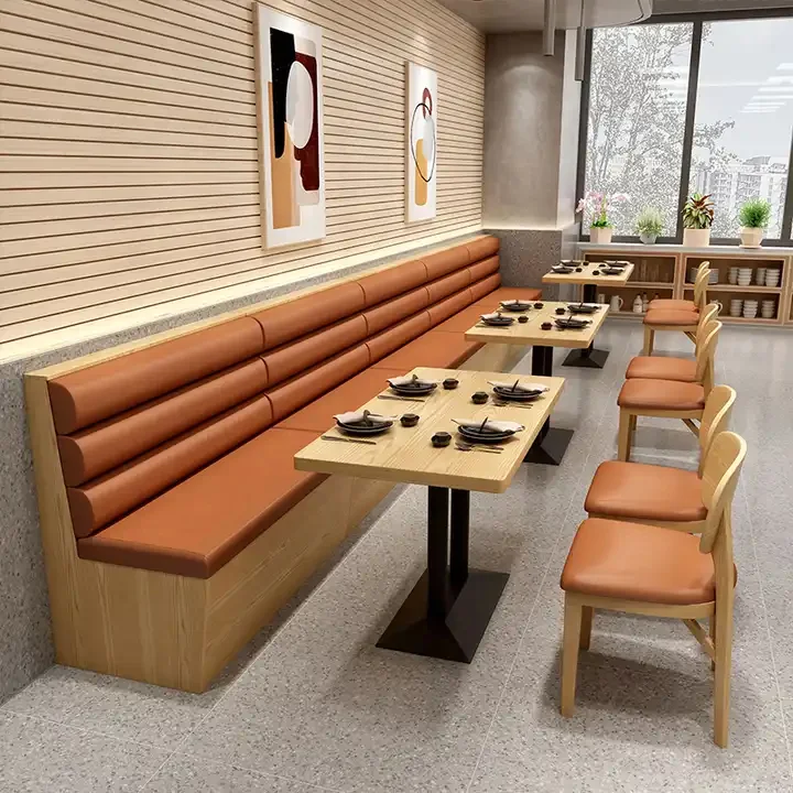 Dining Tables and Chairs Restaurant Sofa Sets Commercial Cafe Furniture ...