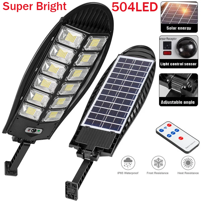 Newest-8000-Lumens-Solar-LED-Light-Outdoor-Solar-Lamp-With-Sensor-Solar ...