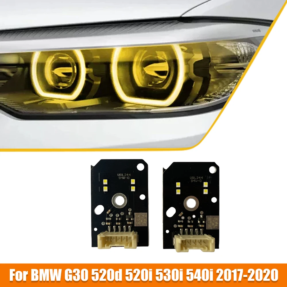 DRL LED Boards For BMW 5' G30 520d 520i 530i 540i 2017 2018 2020 LED ...