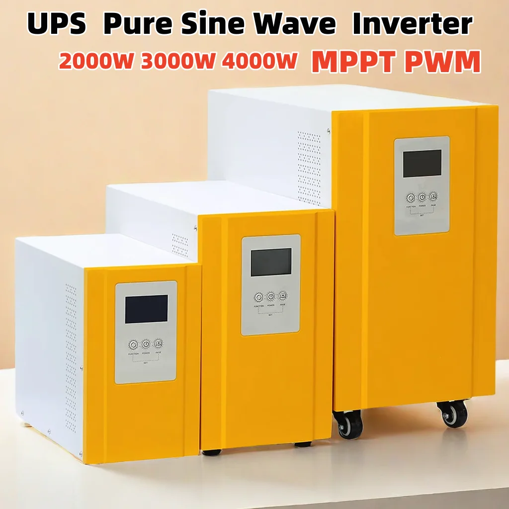 UPS-Inverter-with-Charger-Pure-Sine-Wave-24v-48V-220v-Uninterruptible ...