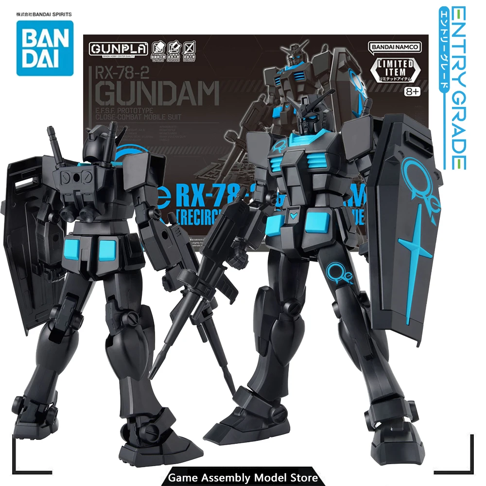 BANDAI-Original-Genuine-Action-Figure-EG-RX-78-2-Gundam-RecirculationColorNeon-Blue-Assembled ...