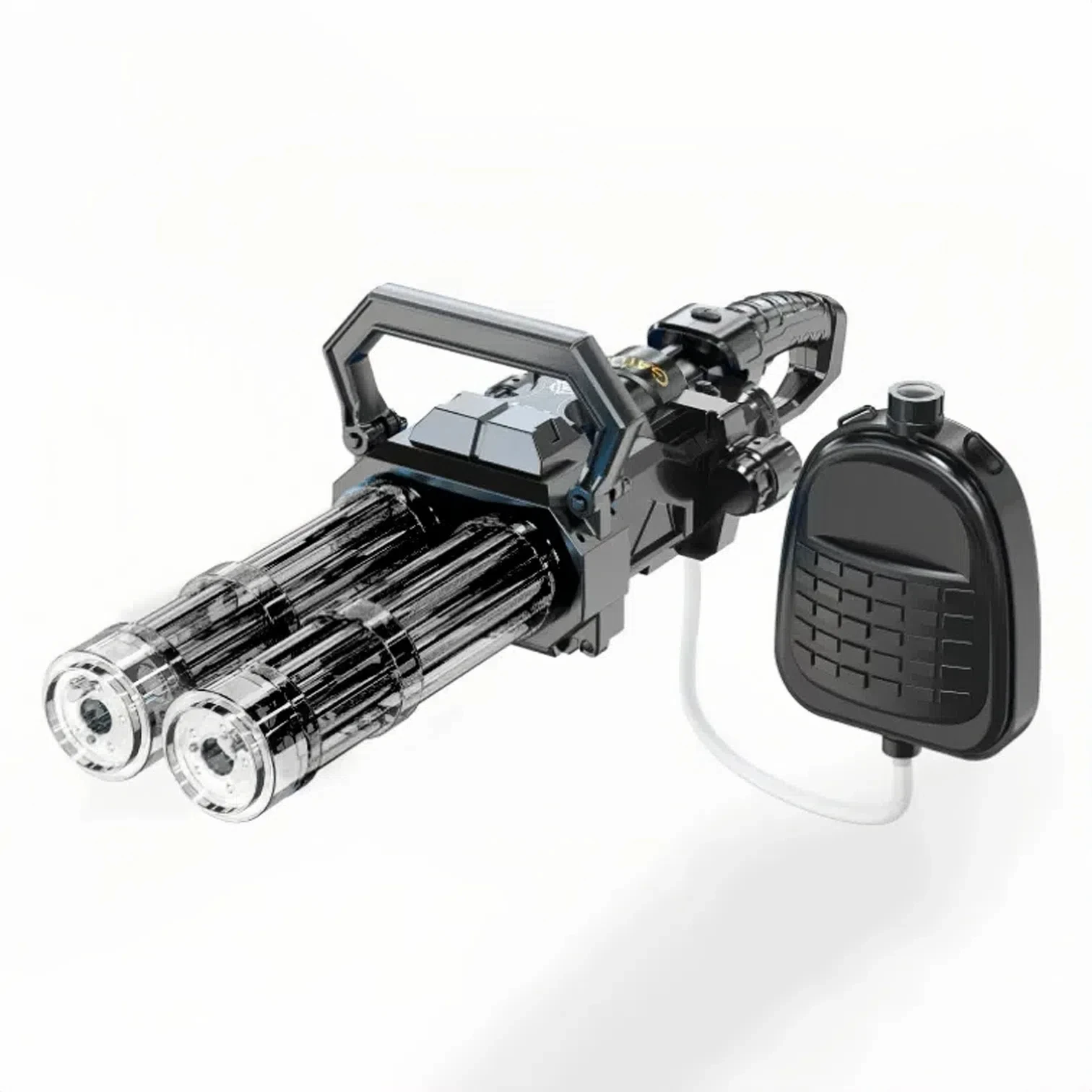 Dual-Shooting-Gatling-Water-Gun-Simulated-Flame-Blaster-Outdoor-Toys ...