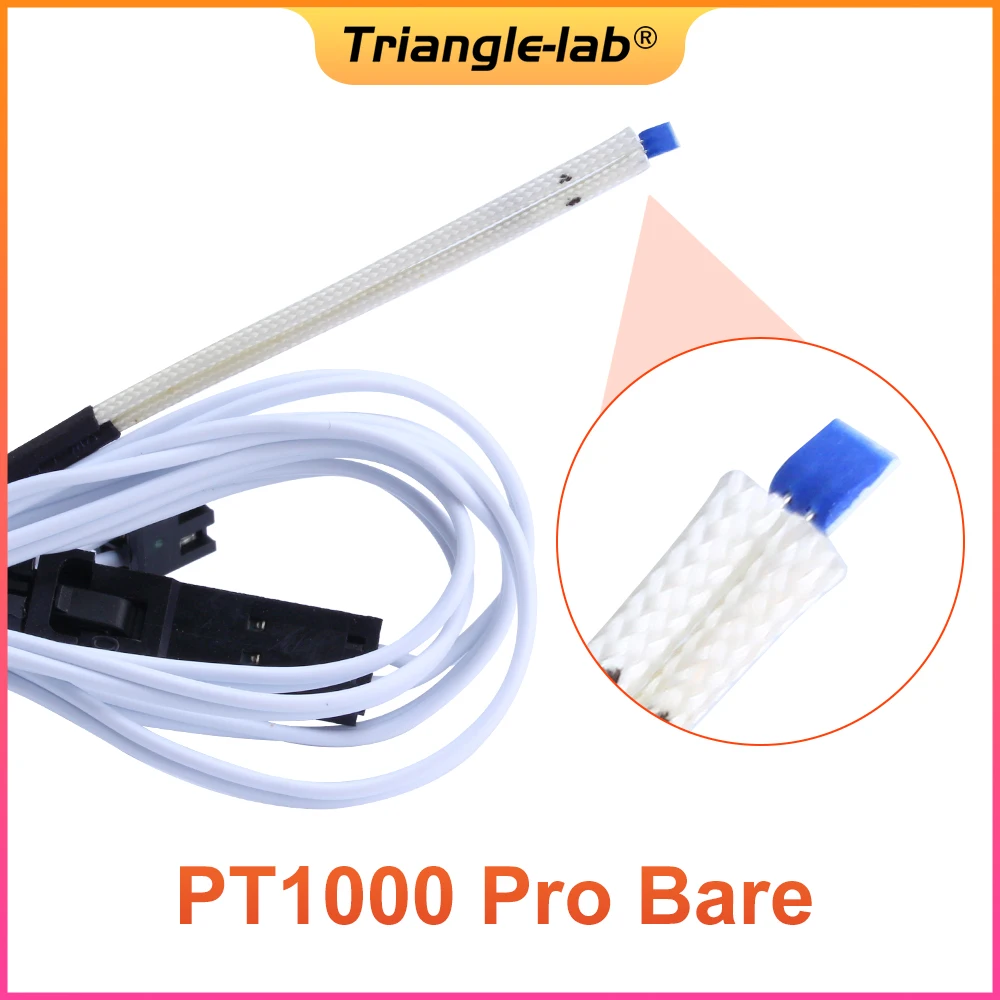 Trianglelab PT1000 Pro Bare Thermistor Cartridge high temperature 450Celsius for Rapido Hotend ...