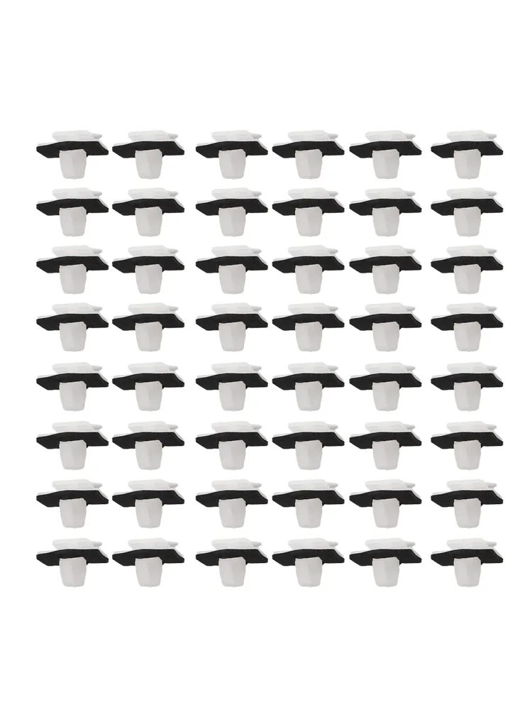 50Pcs-Auto-Fastener-Clip-Nylon-Moulding-Clips-Rocker-Panel-Retainer-W ...