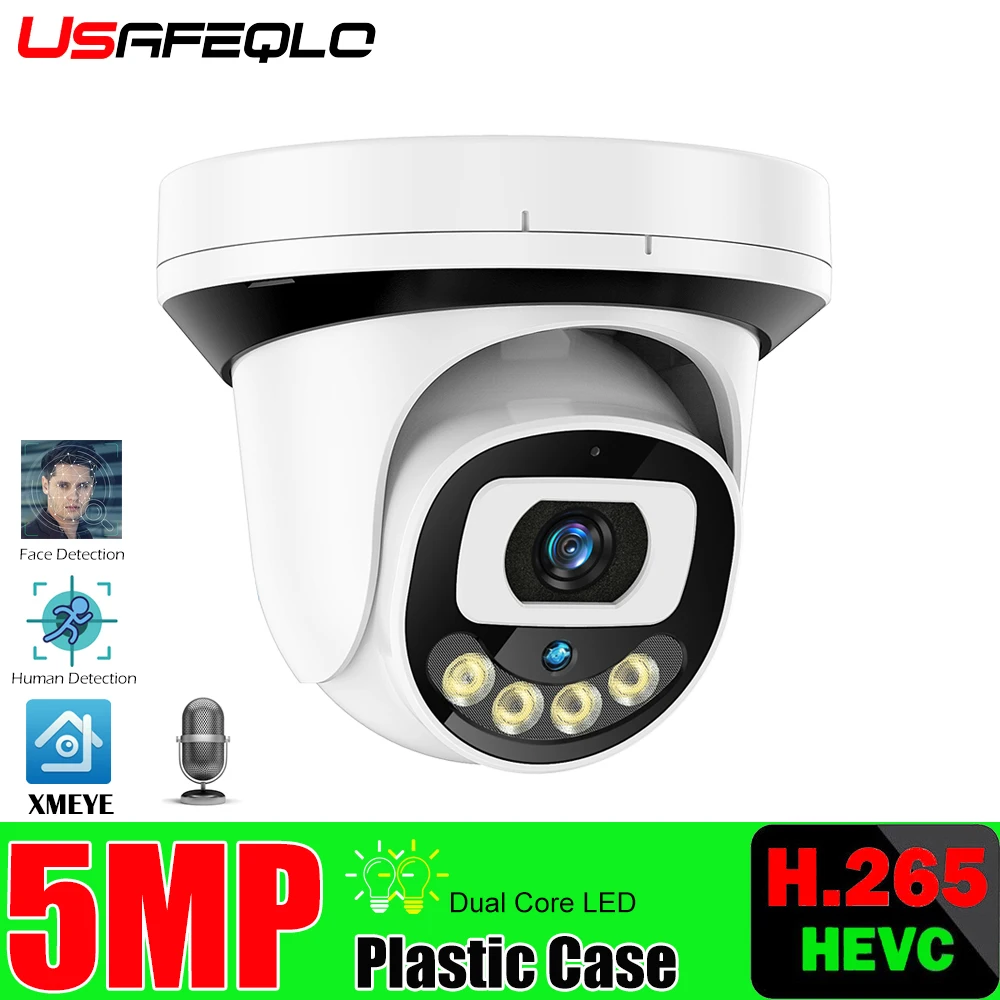 5mp 3mp 2k Fhd Camera Motion Detection Security Ip Camera Dual Array ...
