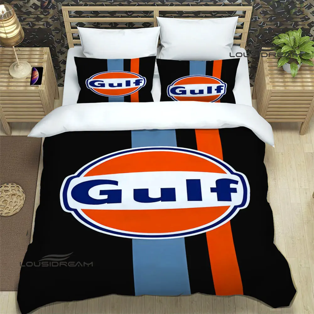 Gulf motorcycle printed Bedding Sets exquisite bed supplies set duvet ...