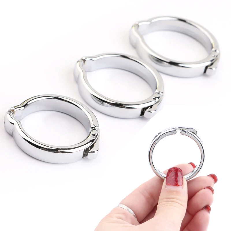 Adjustable Penis Ring Physiotherapy Metal Foreskin Correction Cock ...