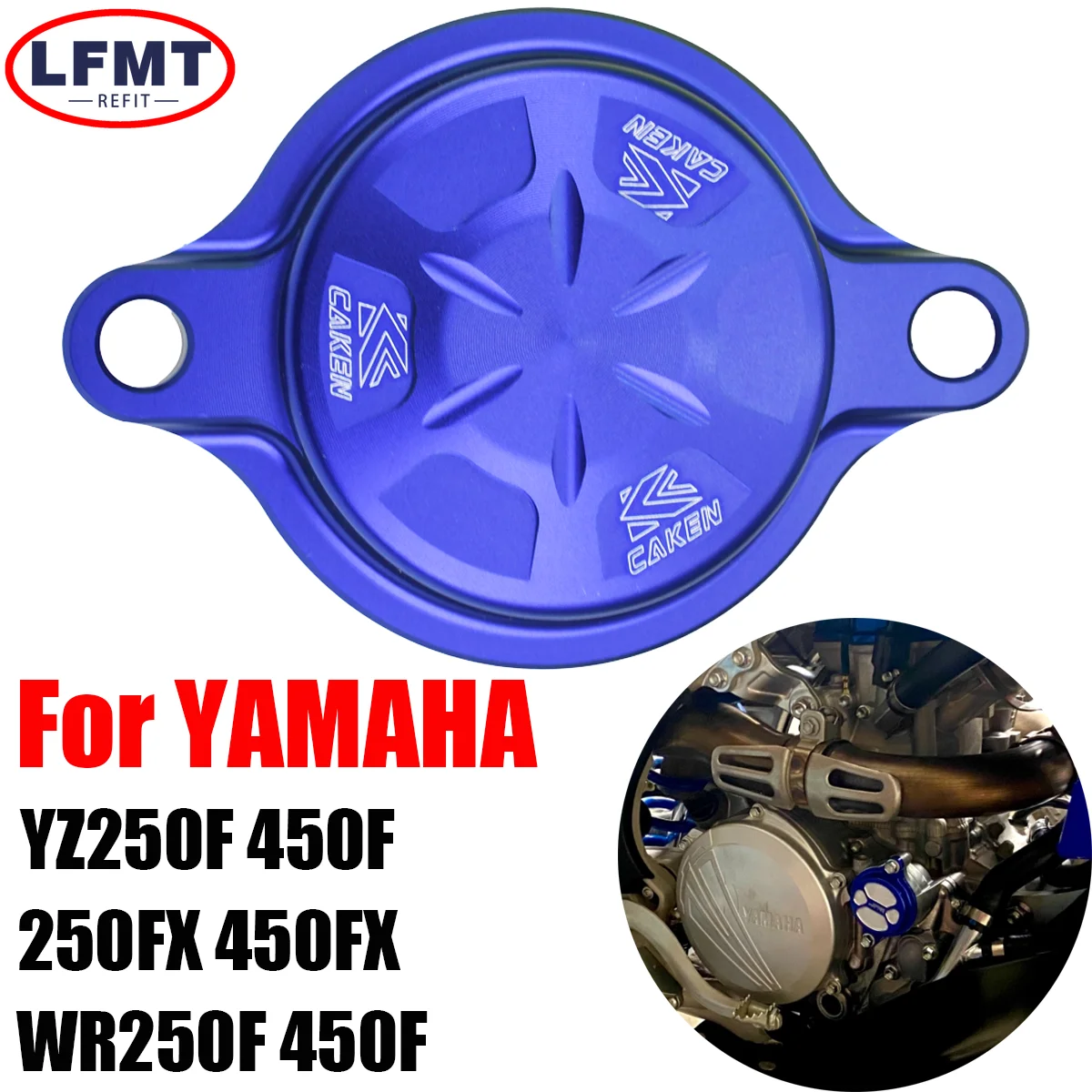 Motorcycle-CNC-Oil-Filter-Cover-Cap-For-Yamaha-YZ250F-YZ450F-YZ250FX ...