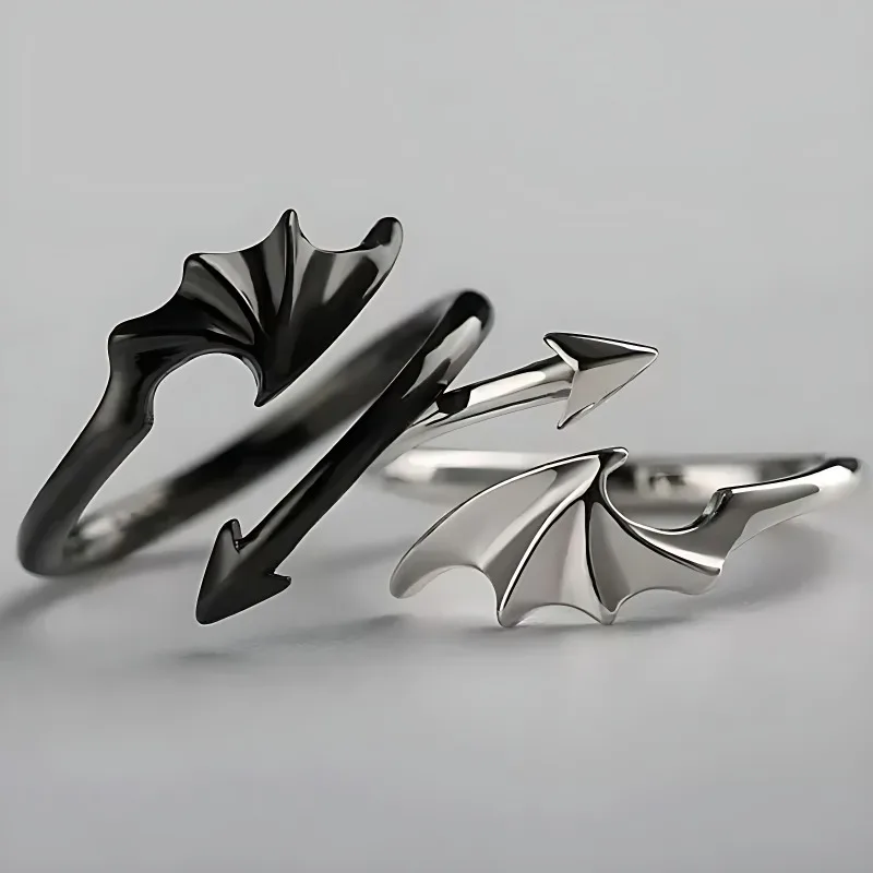 1-2pcs-Anime-Angel-Demon-Couple-Rings-for-Women-Men-Fashion-Animal ...