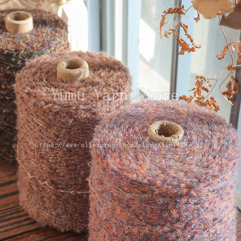 500g/Pcs Characteristic Crochet Loop Yarn For Hand Knitting DIY Sweater ...