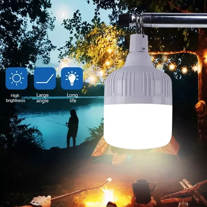 Usb-Rechargeable-Led-Bulb-Portable-Camping-Light-Bulb-Emergency ...