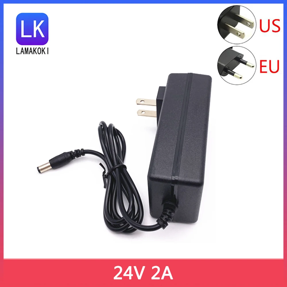 Wall-mounted-DC-24V-2A-Power-Adapter-DC-24V-2A-Switching-Power-Supply ...