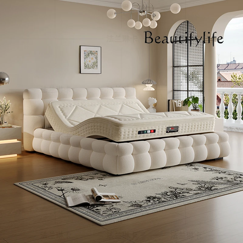 W Design doux luxe lit Double moderne ensemble de matelas blanc adultes ...