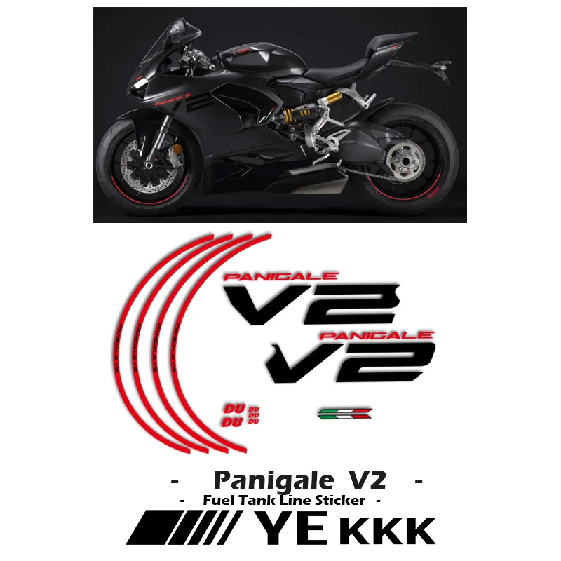 For-Ducati-Panigale-V2-2024-New-New-Colors-Shell-Fairing-Decal-Sticker ...