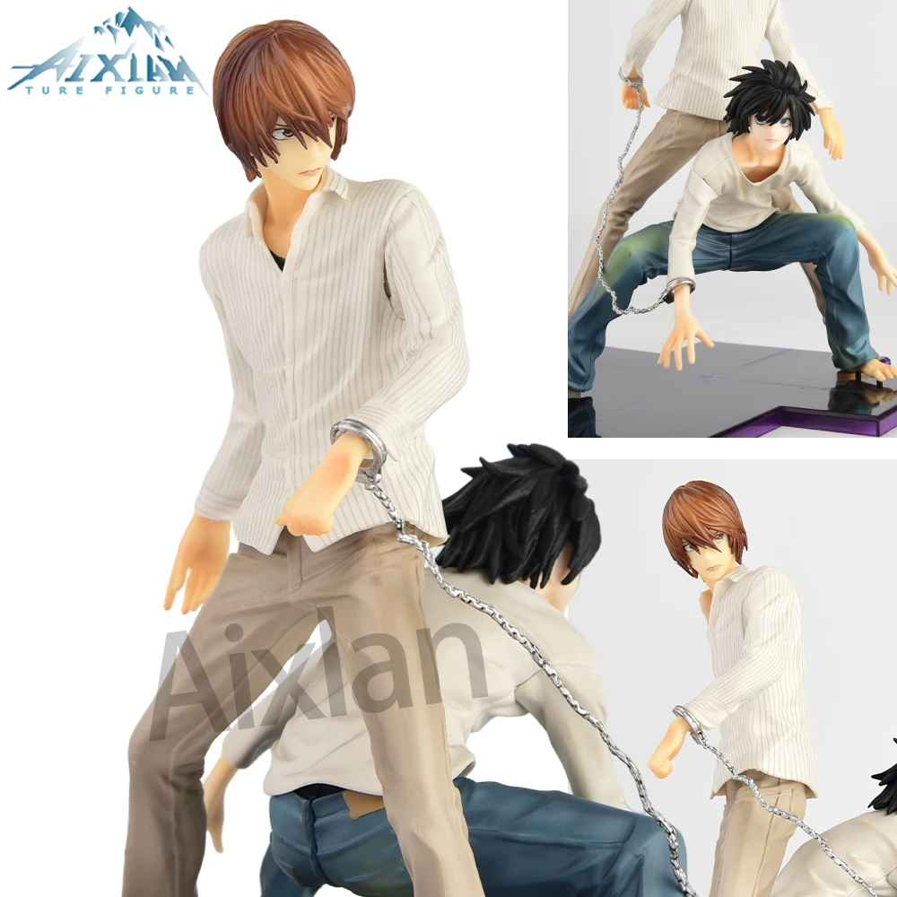 24cm-Death-Note-Anime-Figure-Light-Yagami-L-PVC-Action-Figure-1160 ...