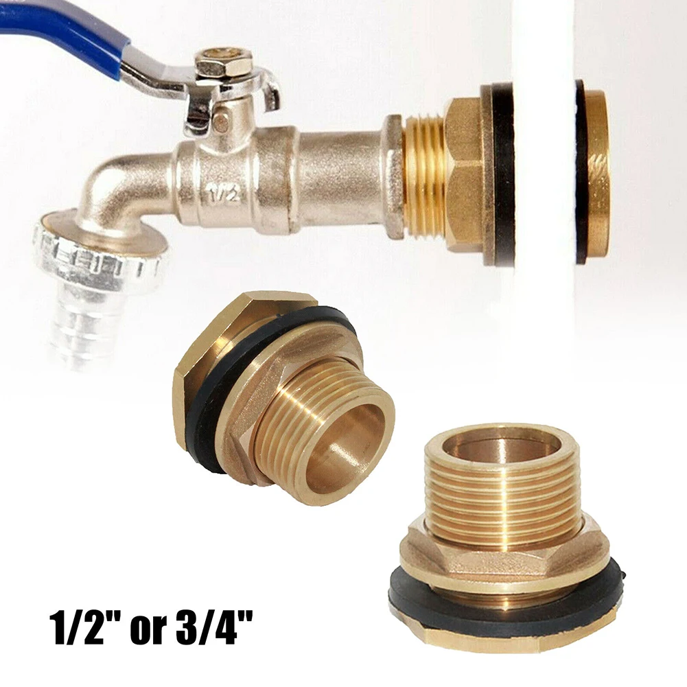 1PC Water Butt Water Tank Tap Buckets Connector Brass Bib Tap Click ...