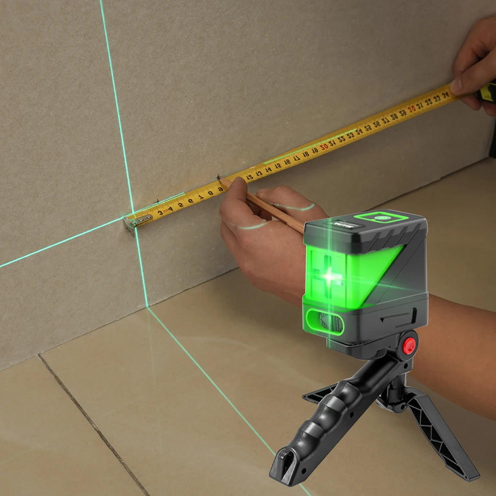 2-Lines-Laser-Level-Meter-Horizontal-Vertical-Cross-Line-Laser-Leveler ...