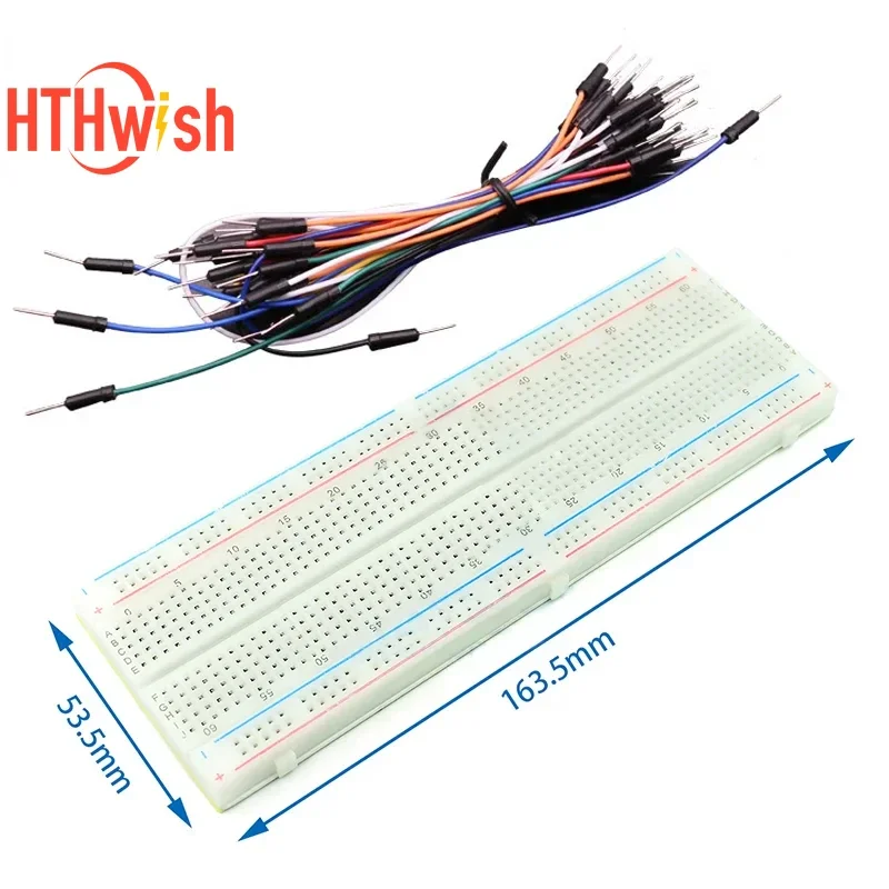 400-830-750-Tie-Points-PCB-Breadboard-Power-Board-Mini-Test-Protoboard ...