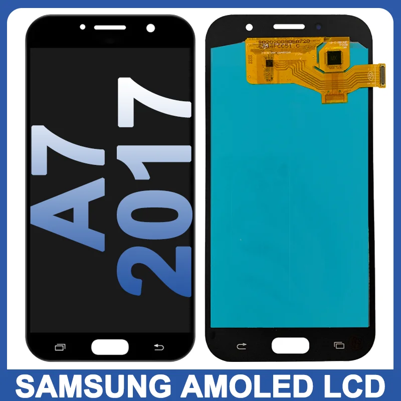 Pantalla-Lcd-Super-AMOLED-de-5-7-pulgadas-montaje-de-digitalizador-de-repuesto-para-Samsung ...