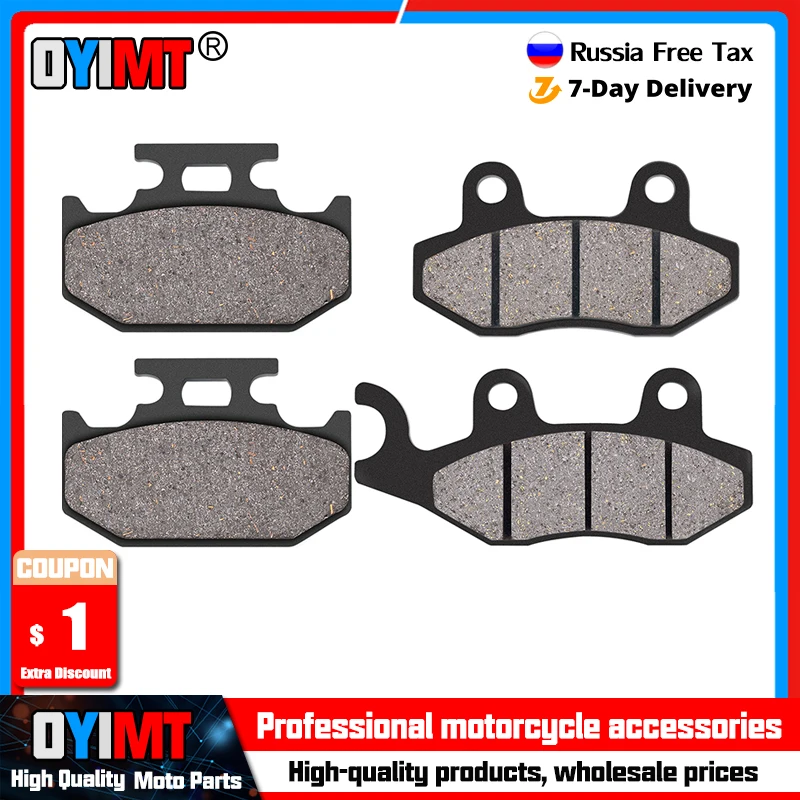 Motorcycle-Front-and-Rear-Brake-Pads-For-YAMAHA-YZ125-WR125K-WR200D ...
