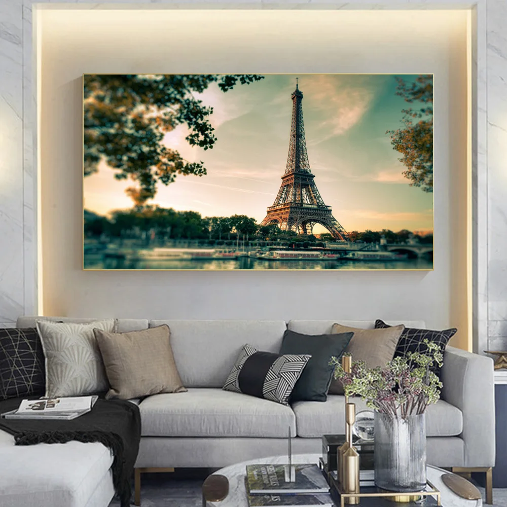 Vintage Eiffel Tower Wall Art