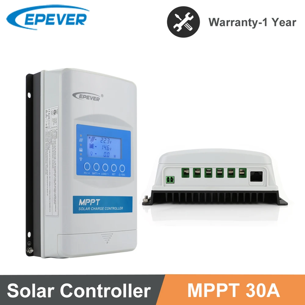 Epever-xtra-s-rie-mppt-30a-controlador-de-carregador-solar-lcd-pain-is ...