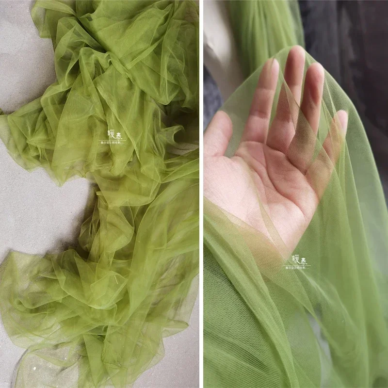 Mesh-Fabric-Soft-Lightweight-Wedding-Dress-Headscarf-Creative-Clothing ...