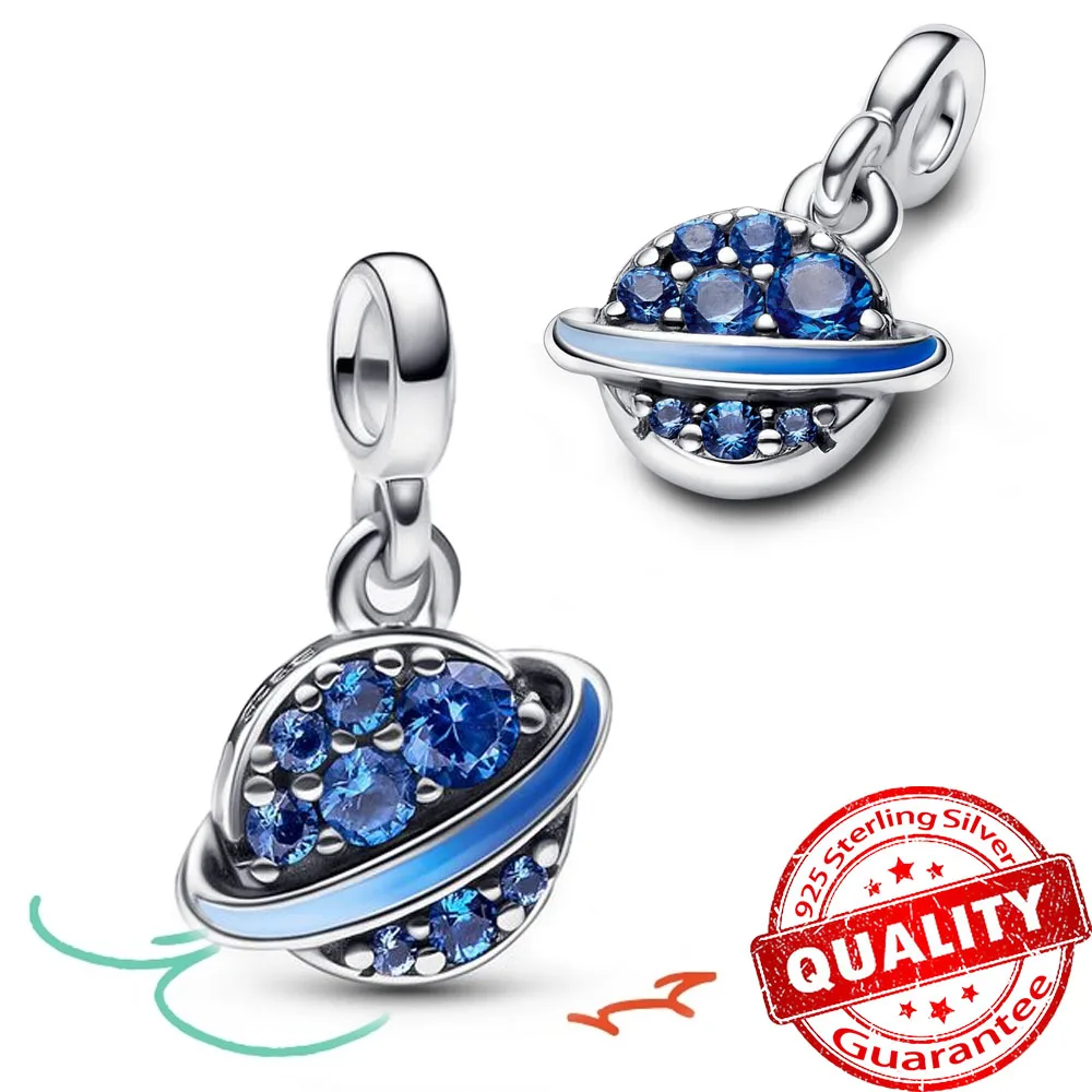 ME Gradient Planet Mini Dangle Charm fit Original Pandora Me 925 Silver ...