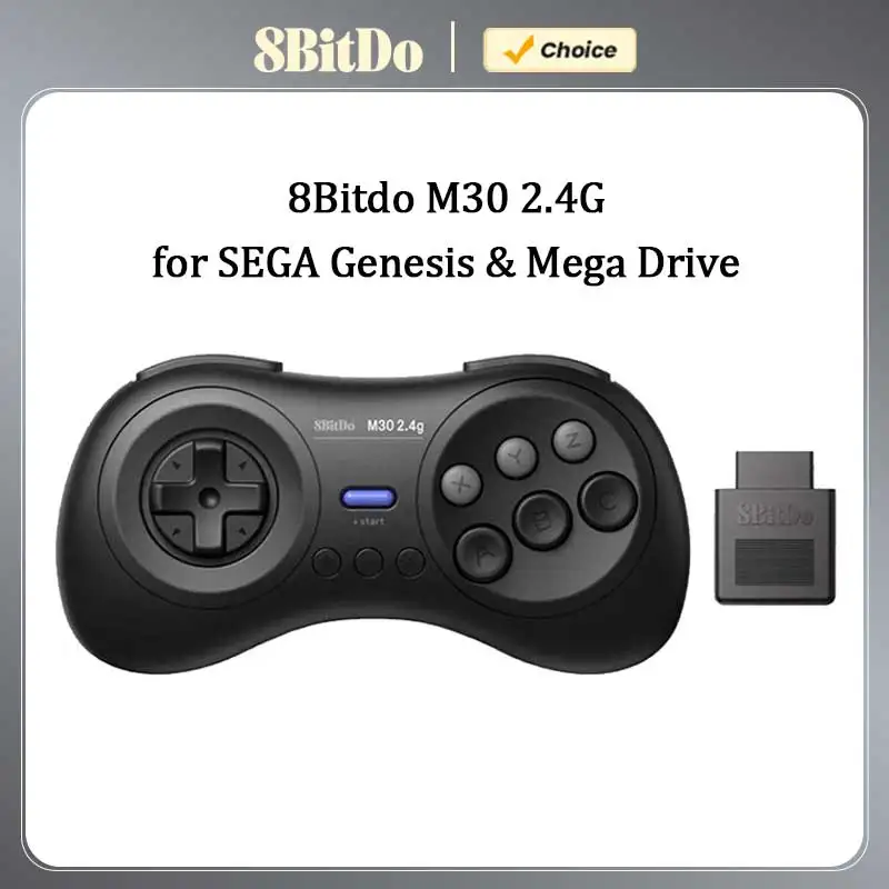 8BitDo-M30-2-4G-Wireless-Gamepad-Controller-for-the-Original-Sega ...