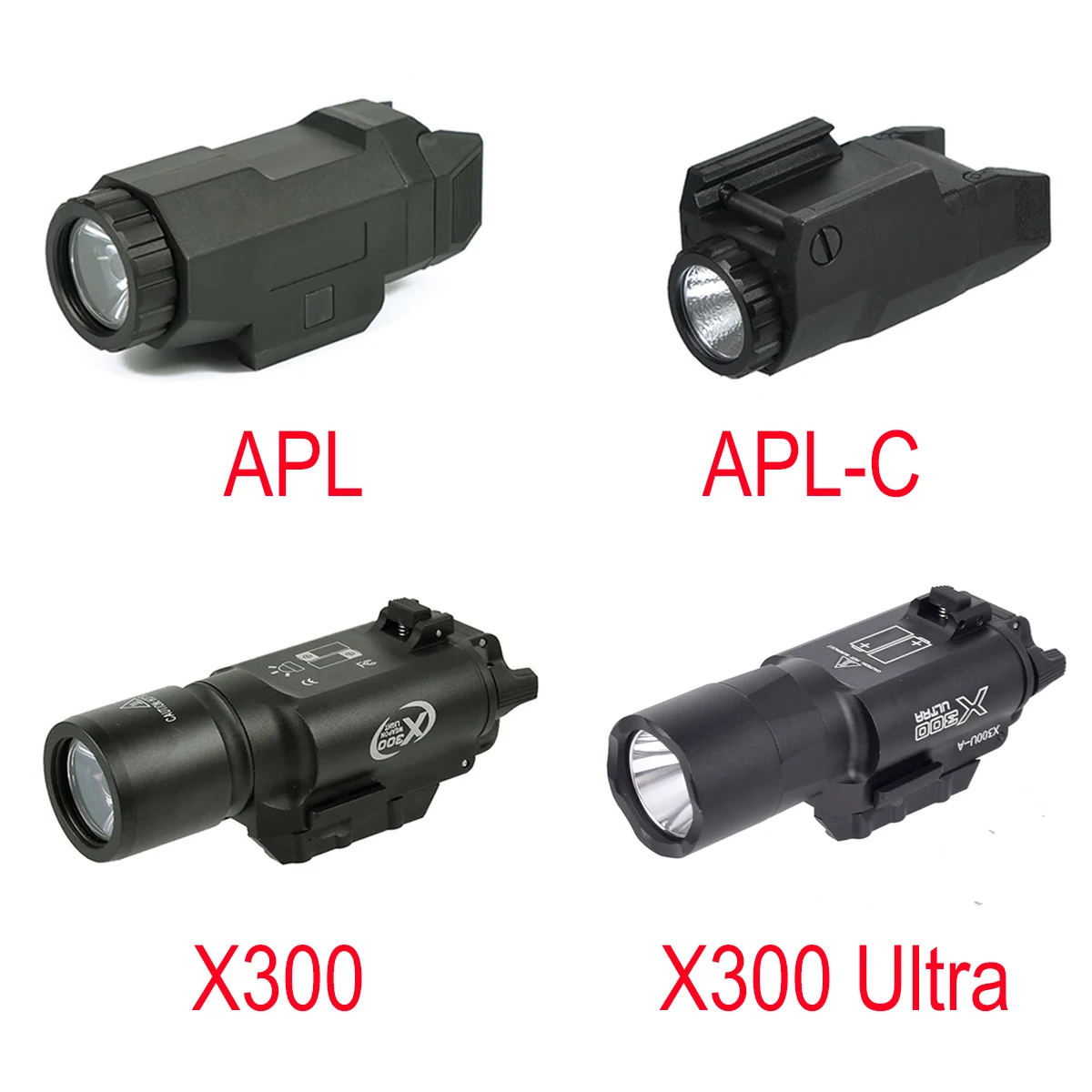 Apl Apl C X300 Ultra Weapon Pistol Gun Light Lanterna Torch Airsoft