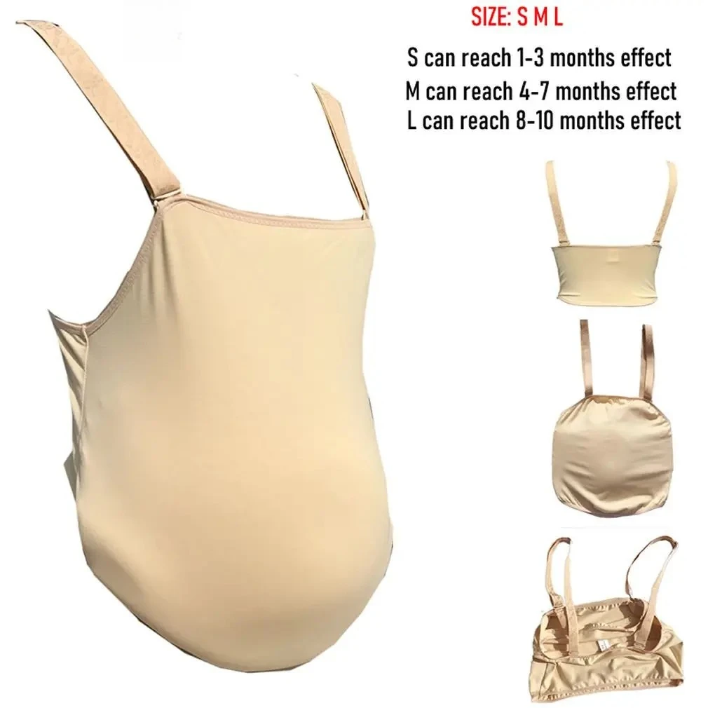 Fake Belly Artificial Skin Color Fake Pregnant Tummy Belly Pregnancy ...