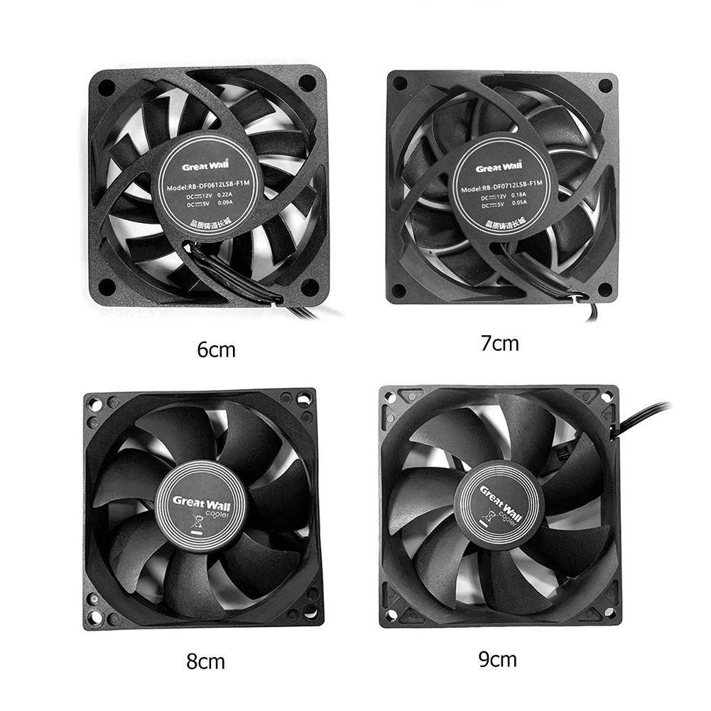 Silent-Fan-for-Computer-Cases-6cm-7cm-8cm-9cm-AMD-CPU-Cooler-Hydraulic ...