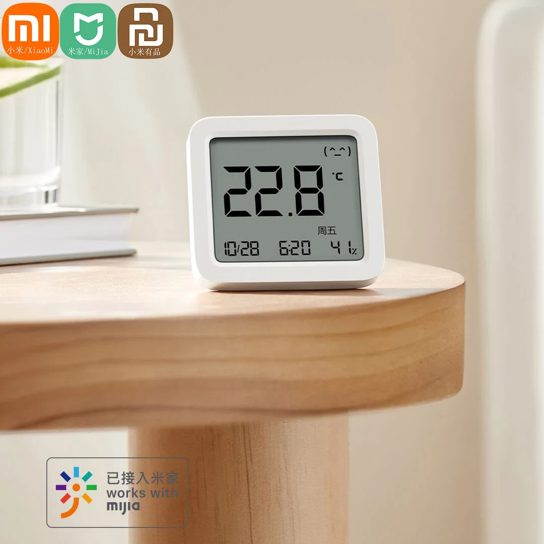 Xiaomi-Mijia-Smart-LCD-Bluetooth-Thermometer-3-Wireless-Electric ...