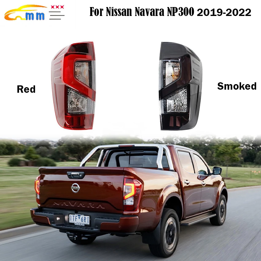 1PCS-Car-Red-Rear-Tail-Light-For-Nissan-Navara-NP300-2019-2022-LED-Rear ...