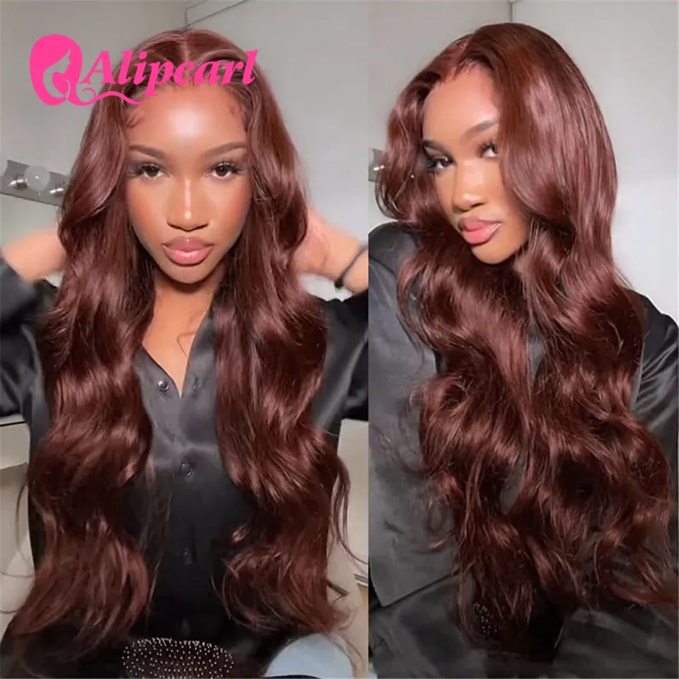 Ali-Pearl-Hair-Reddish-Brown-Lace-Front-Wig-Human-Hair-Brazilian-Body ...