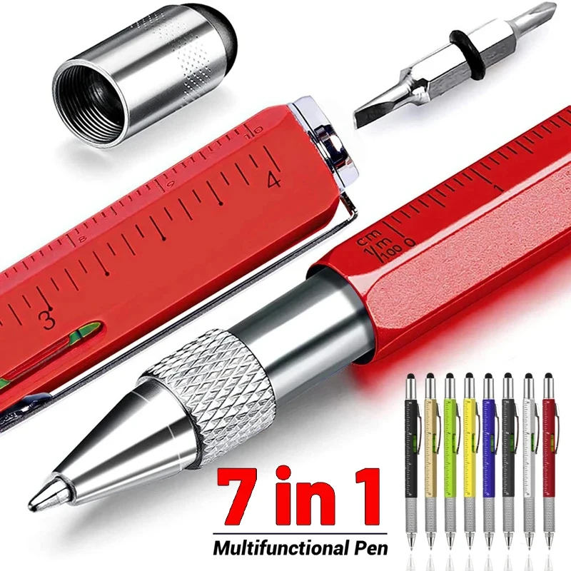 7-in-1-Multifunctional-Pen-Touch-Screen-Stylus-Capacitive-Pen-with ...