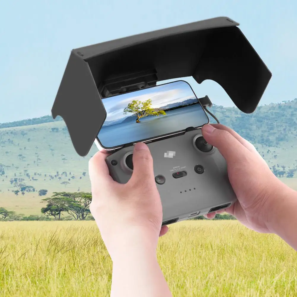 DJI Mavic Mini 3 Pro AIR 2/2S 원격 컨트롤러 모니터 용 전화 태블릿 햇빛 가리개, 휴대폰 썬 후드 커버 ...