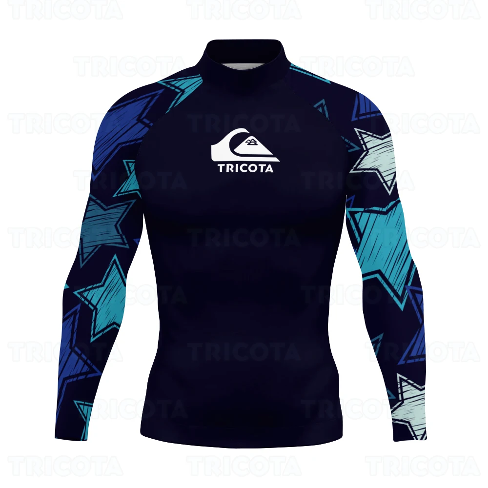 Camiseta de natación y surf para hombre, traje de baño de manga larga ...