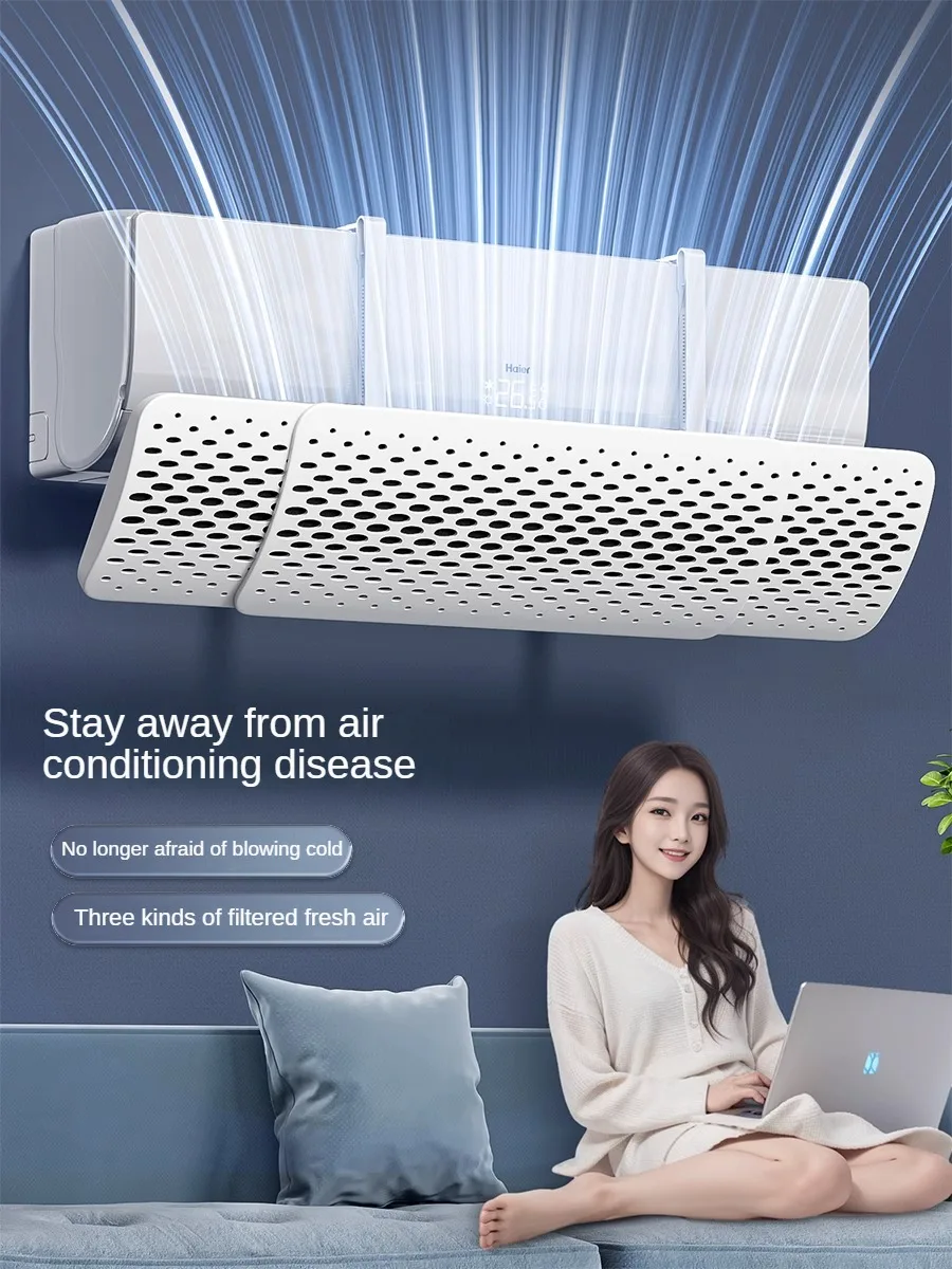 Air-Conditioning-Windshield-Anti-Direct-Blowing-Wind-Guide-Plate-Air ...