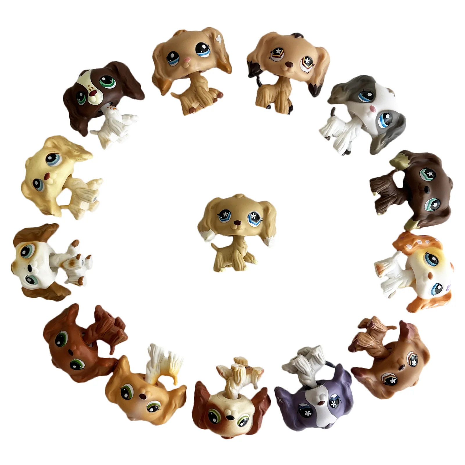 LPS-Pet-Littlest-Pet-Shop-Toy-Cute-Spaniel-Dogs-Cole-o-Cachorro-Bobble ...