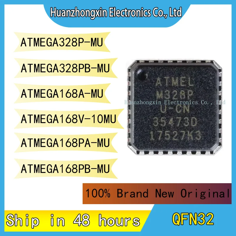 ATMEGA328P MU ATMEGA328PB MU ATMEGA168A MU ATMEGA168V 10MU ATMEGA168PA MU ATMEGA168PB MU MCU ...